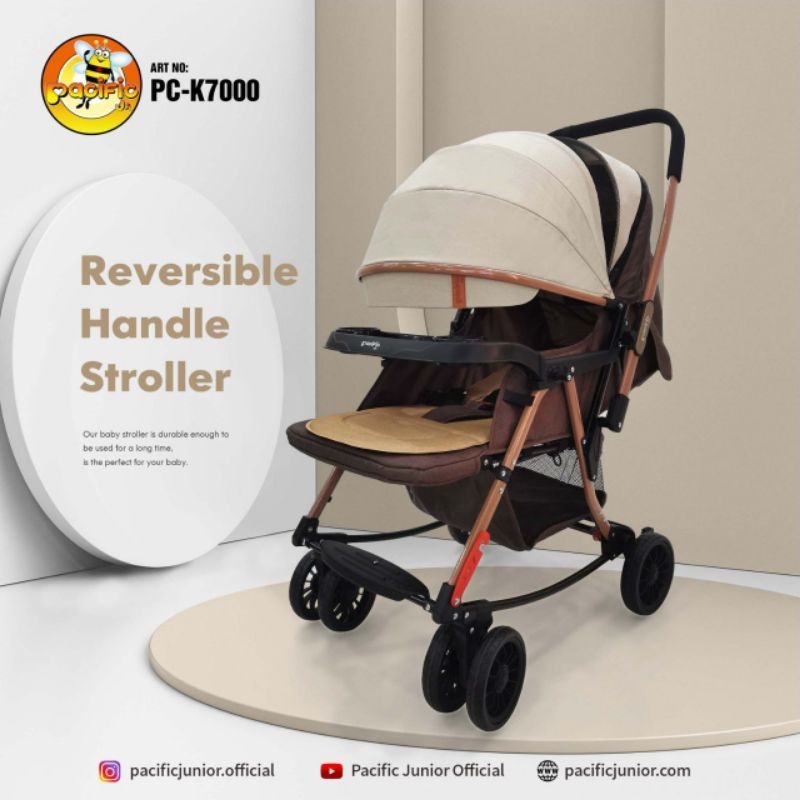 Jual Stroller Pasific PC K7000 / Kereta dorong bayi Pacific jr | Shopee ...