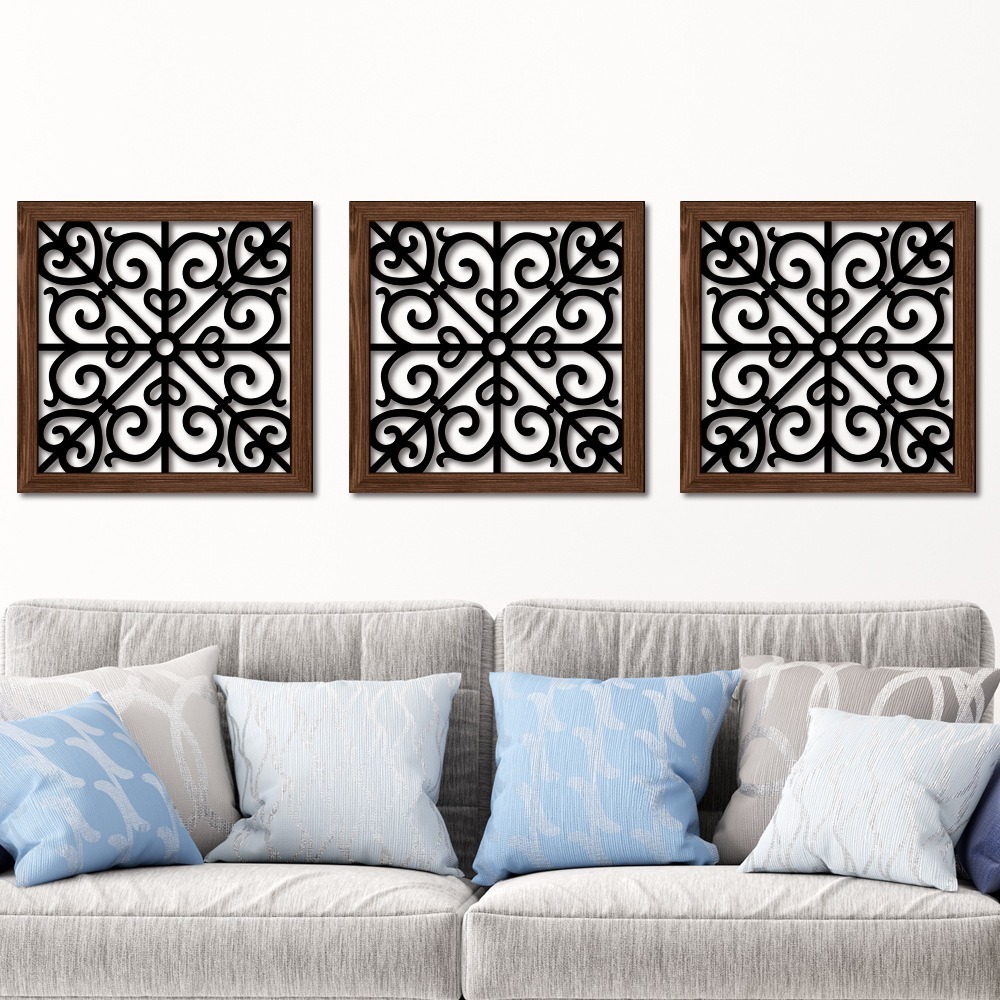 Jual kuya kayu - Wall Decor WD01 Keren Bahan Kayu Polywood Berkualitas ...