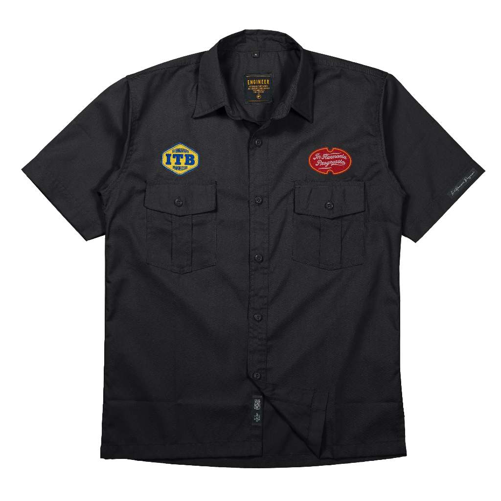 Jual Engineer Workwear - ENG X ITB Merchandise Kemeja Lengan Pendek ...