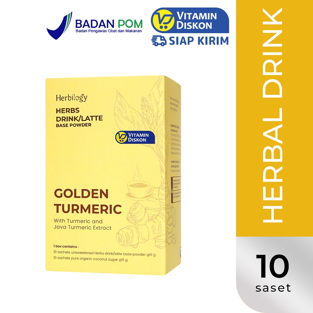 Jual Herbilogy Golden Latte | Minuman Herbal Ekstrak Kunyit & Temulawak ...