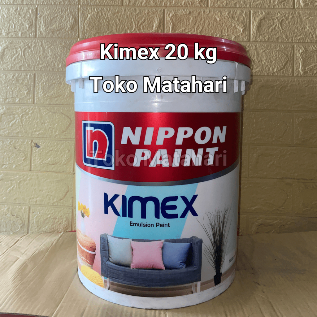 Jual Cat Tembok Nippon Paint Kimex 20 kg | Shopee Indonesia