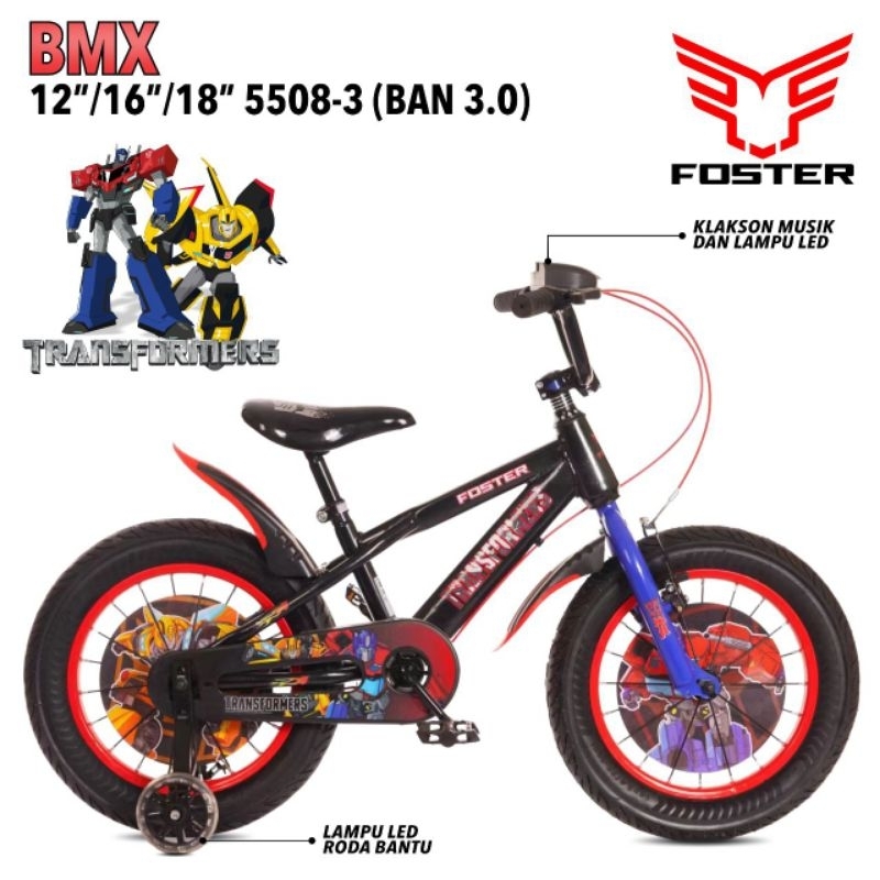 Jual SEPEDA BMX ANAK 16 INCH 5508-3 FOSTER ( 4-7 Tahun ) | Shopee Indonesia