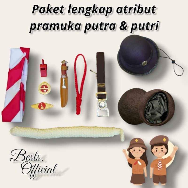 Jual Paket Hemat Atribut Pramuka Perlengkapan Alat Baju Pramuka ...