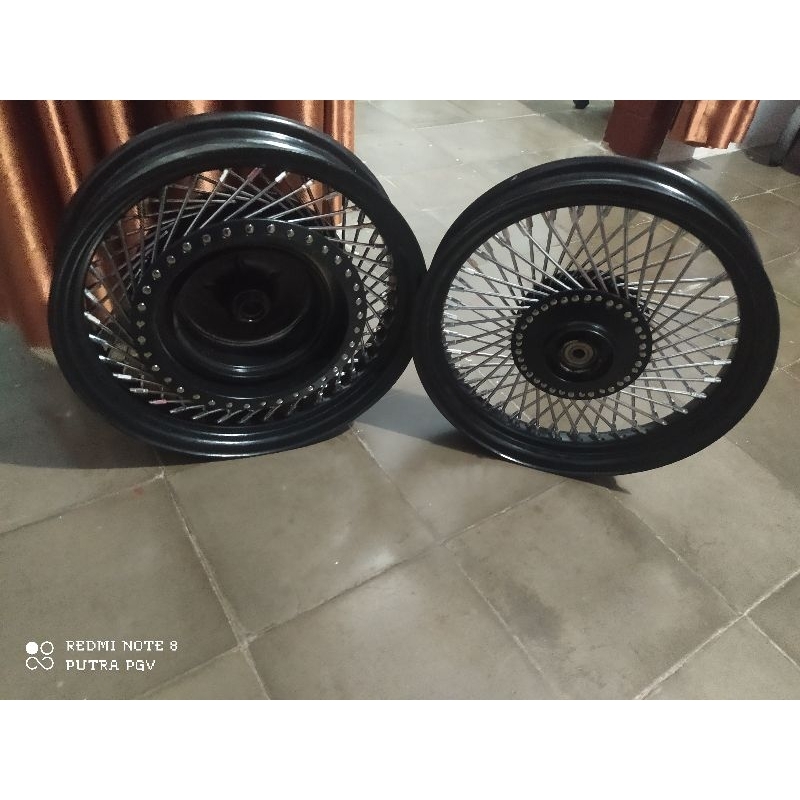 Jual velg jari jari ring 12 mio fino xride mio soul velg custom | Shopee Indonesia