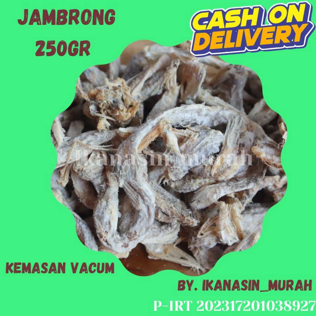 Jual IKAN ASIN JAMBRONG 250GR / IKAN ASIN MURAH BISA COD | Shopee Indonesia