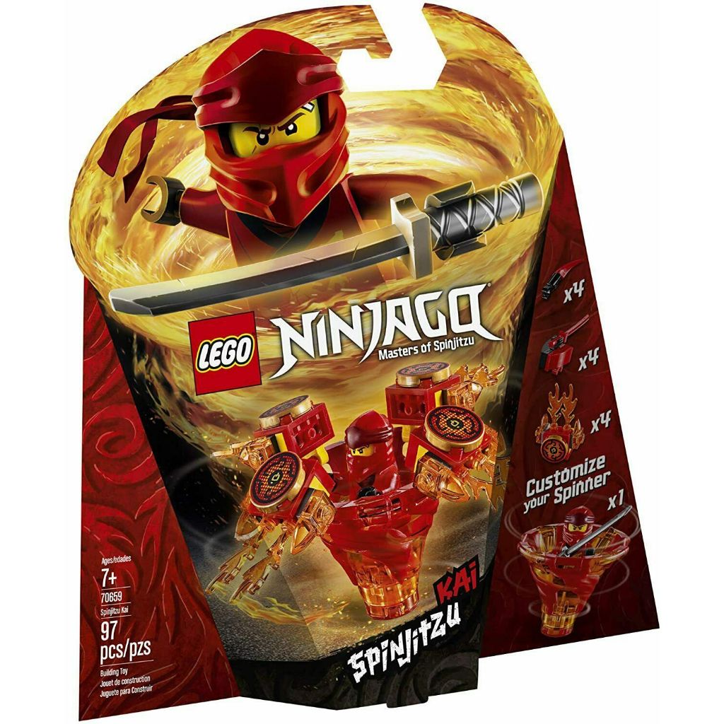 Jual LEGO Ninjago - 70659 Spinjitzu Kai Set Building Kid Toy Ninja ...
