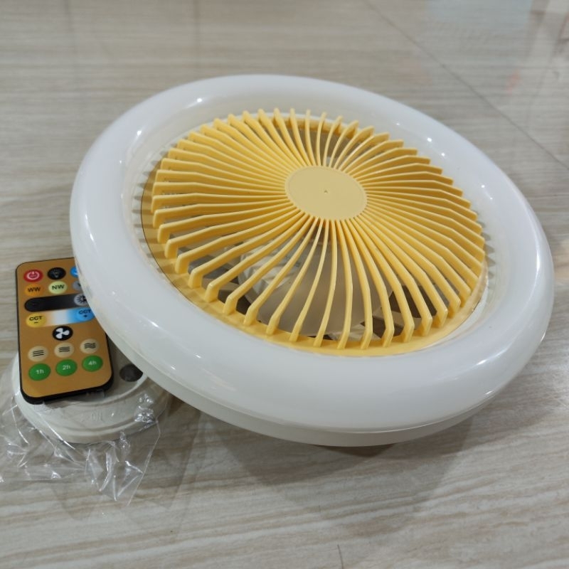 Jual Lampu Led Kipas Angin Led Fan Light With Remote Control | Shopee ...