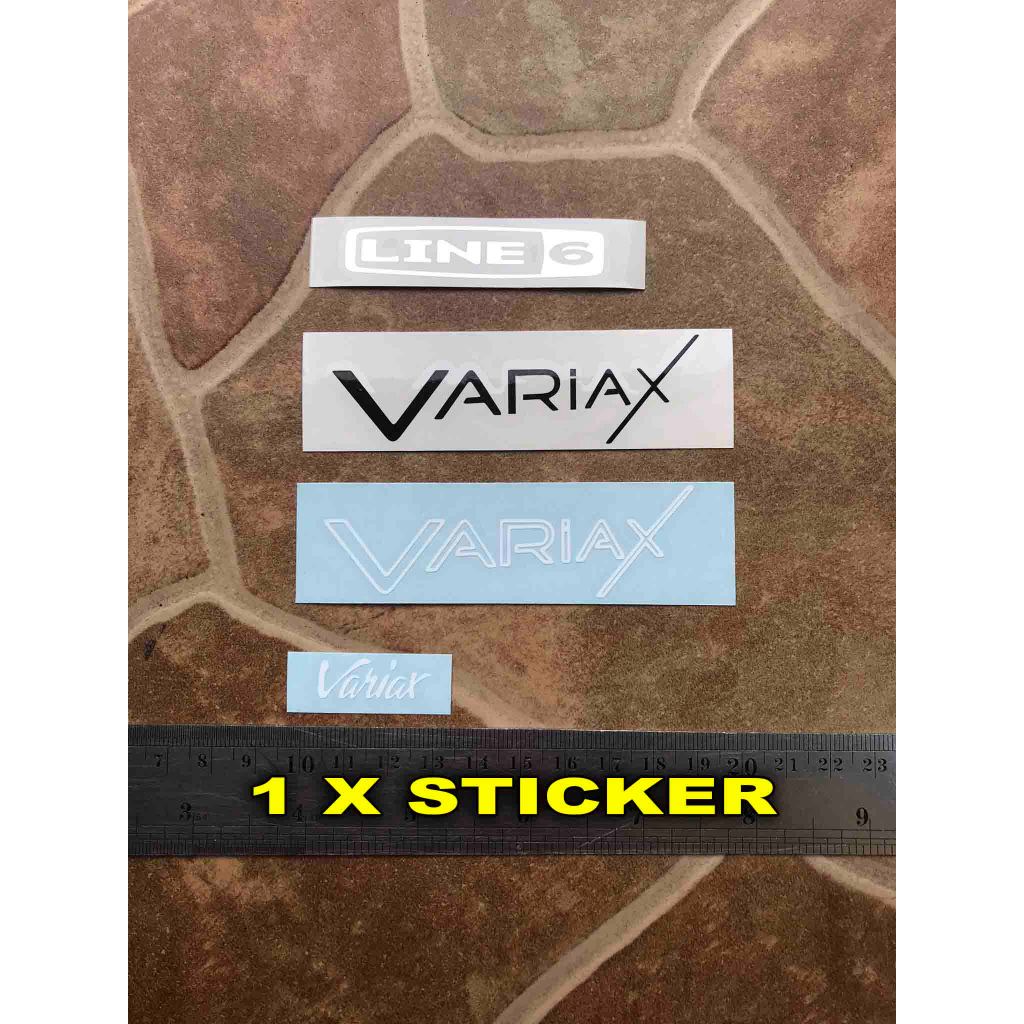 Jual Line 6 Sticker Headstock Gitar Elektrik Variax Standard James ...