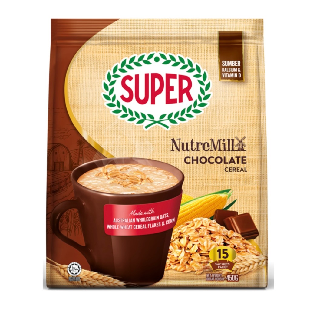 Jual SUPER Nutre Mill Chocolate Cereal (15's x 30gr) | Shopee Indonesia