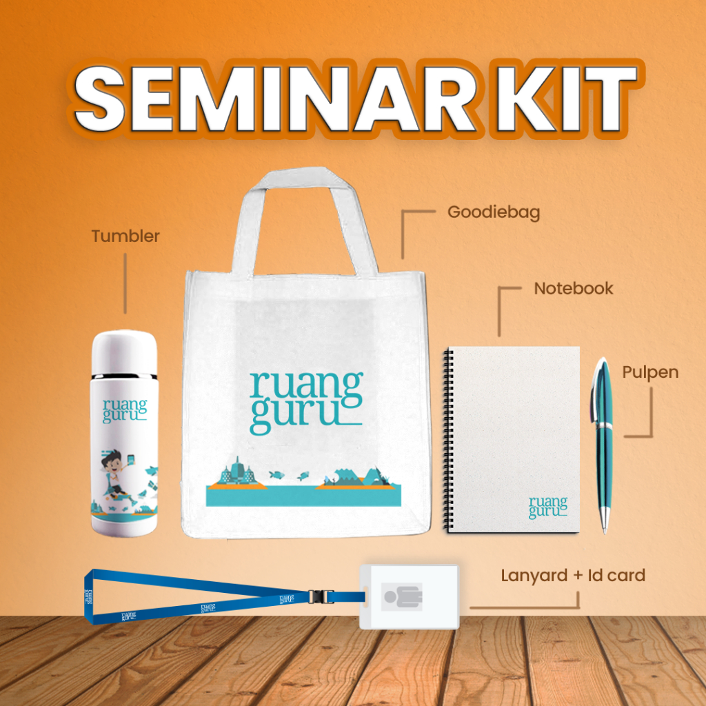 Jual SEMINAR KIT | CUSTOM SABLON Goodie Bag, Notebook A5, Pen, Lanyard ...