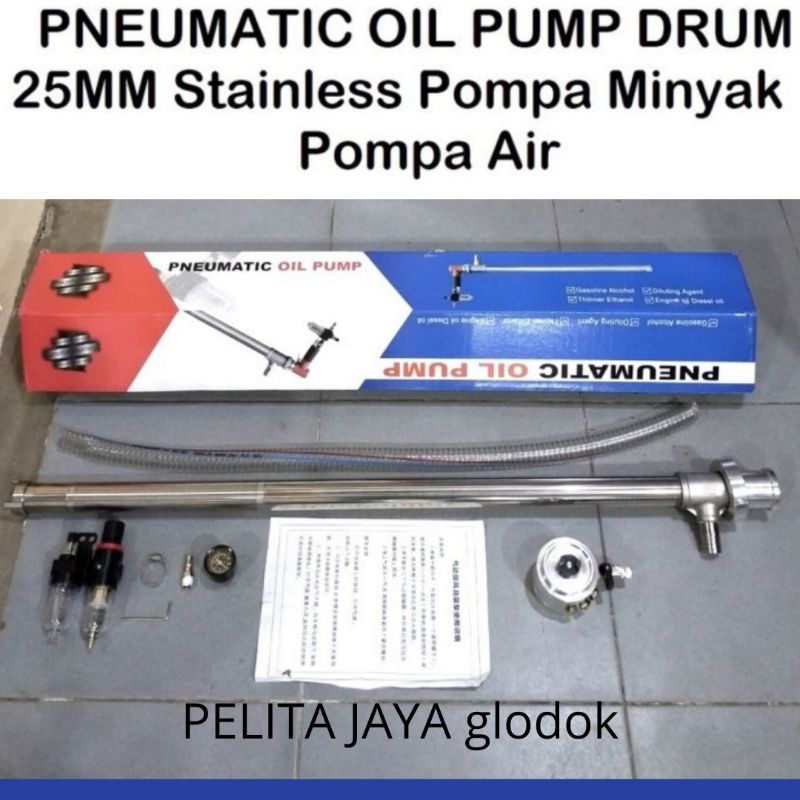 Jual PNEUMATIC OIL PUMP DRUM Stainless Pompa Minyak Pompa Air Pompa Oli ...