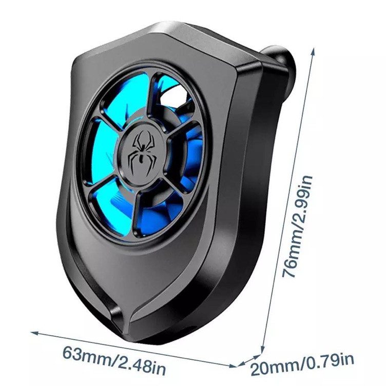 Jual Terbatas Cooling Fan HURRICANE Universal Mobile Cooling Fan Mini ...