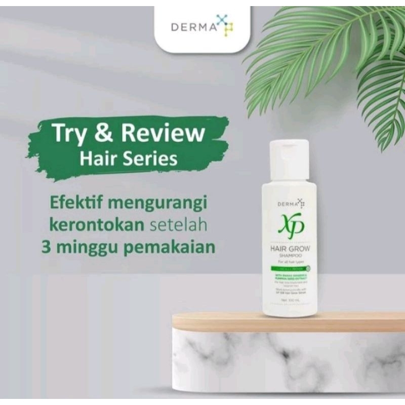 Jual derma xp hair grow shampoo 100ml | Shopee Indonesia