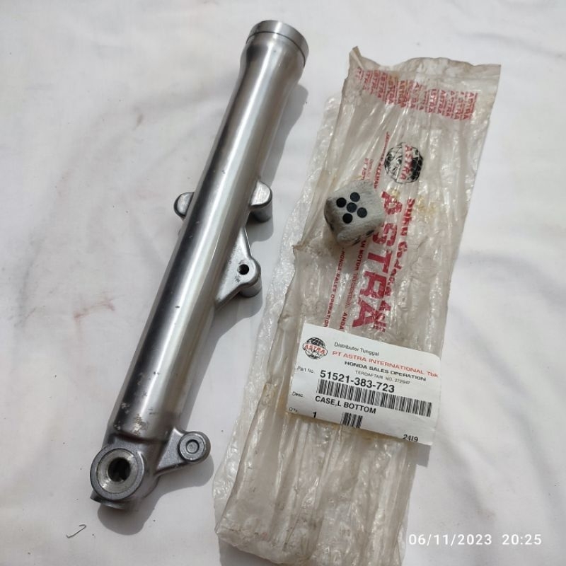 Jual Tabung bottom as shockbreaker shock depan kiri gl 100 gl100 125 ...