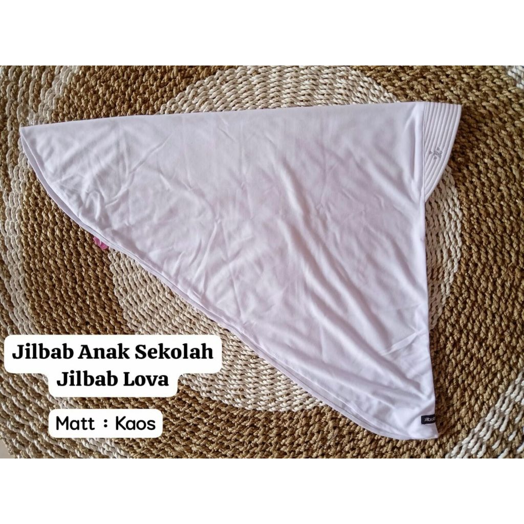 Jual Hijab sekolah anak SD Jilbab Lova Bahan Kaos Tc Galeri Arrafi ...