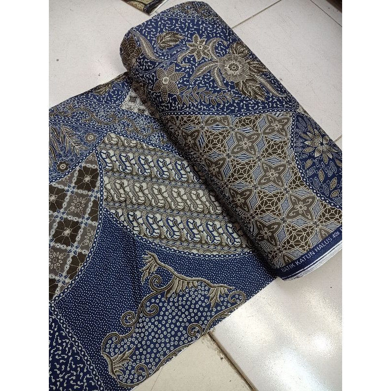 Jual bahan batik katun halus exclusive original, kain batik katun halus meteran terbaru, batik ...