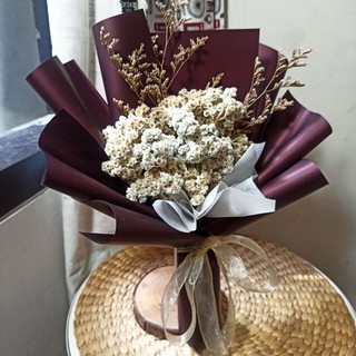 Jual Linea Dried Flower Buket Bunga Kering Wisuda Sempro Gift Isi ...