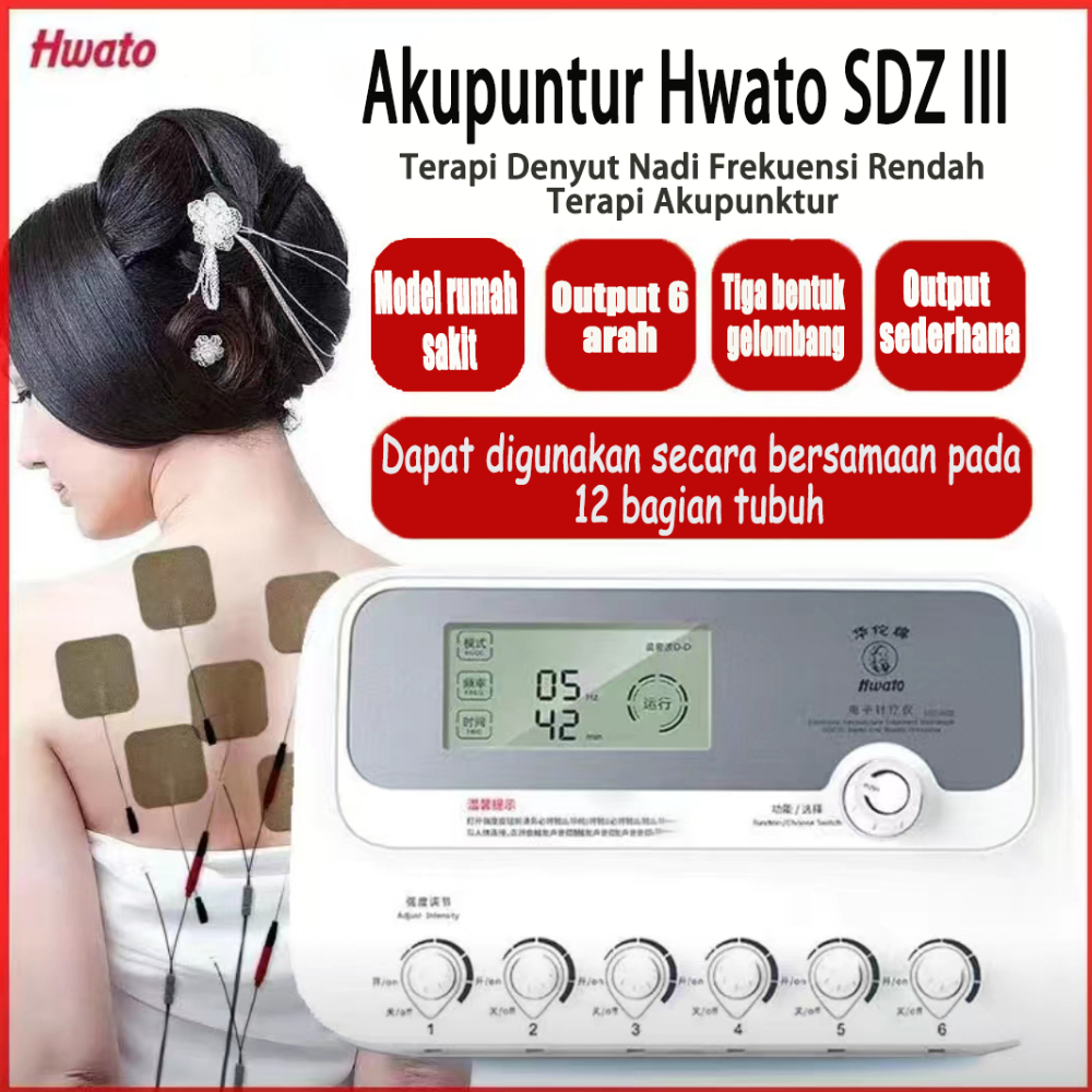 Jual tens hwato sdz 3 Stimulator Alat terapi akupuntur ten Jarum Mesin ...