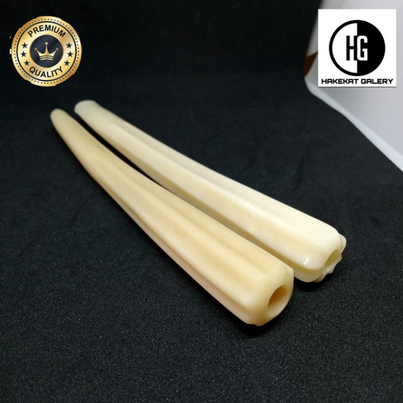 Jual once pipa cangklong tulang kerbau motif belimbing rasa gading h260 ...