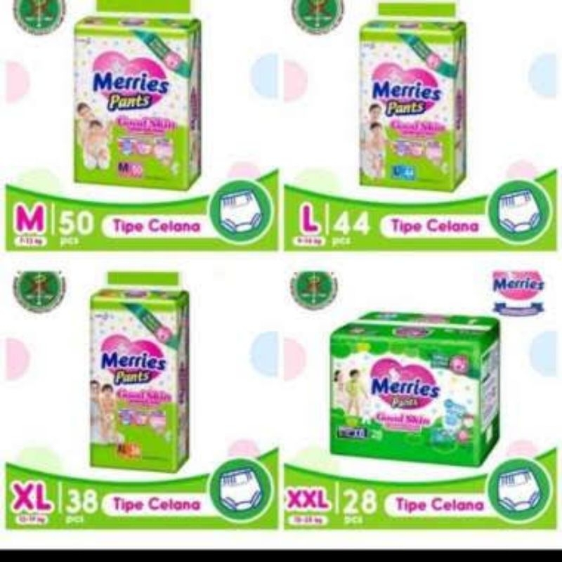 Jual Merries Pants M50 / L44 / XL38 / POPOK CELANA M 50 L44 XL 38 ...