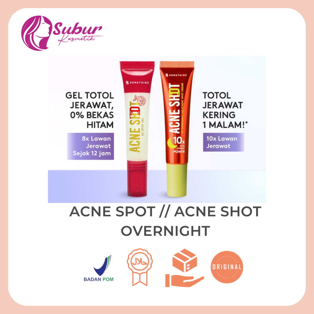 Jual SOMETHINC Acne Shot Ac Spot Gel | Acne Shot Overnight Treatment ...