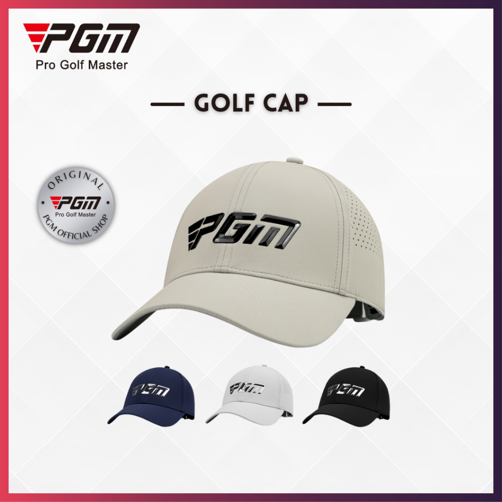 Jual PGM Topi Golf Baseball Cap Mesh Ventilation Holes | Golf Hat Golf ...