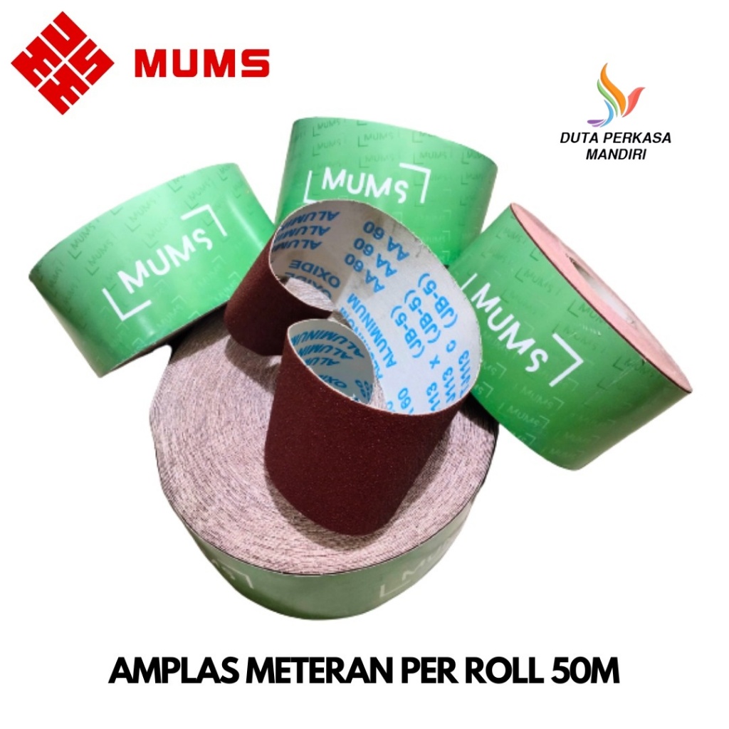 Jual DPM - Amplas Meteran Per Rol / Roll Grit Kayu Tembok Besi 4" x ...