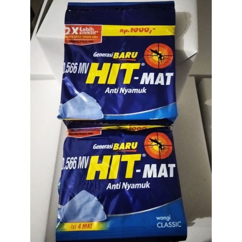 Jual Obat Nyamuk Sachet Hit-Mat/ Hit-Mat Renceng Anti Nyamuk/ Hit Mat ...