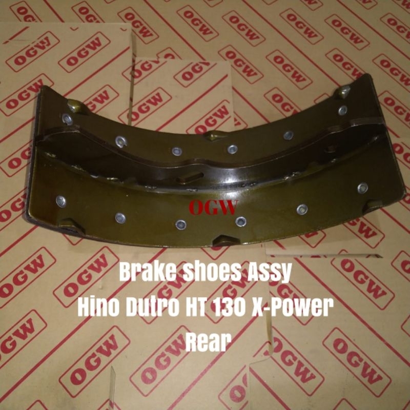 Jual Kampas rem Brake shoes Assy Hino Dutro HT 130 X-Power Rear ...