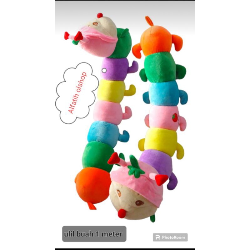 Jual BONEKA ULAT ULIT BUAH 1 METER | Shopee Indonesia