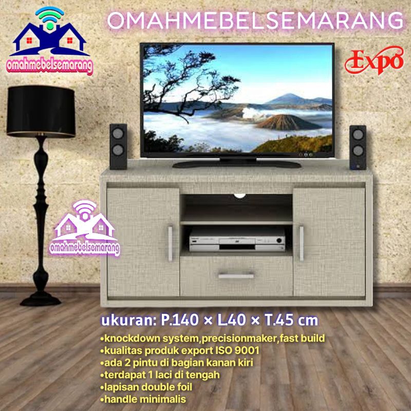 Jual Meja rak buffet tv EXPO WIN VR entertaiment unit audio video rack ...