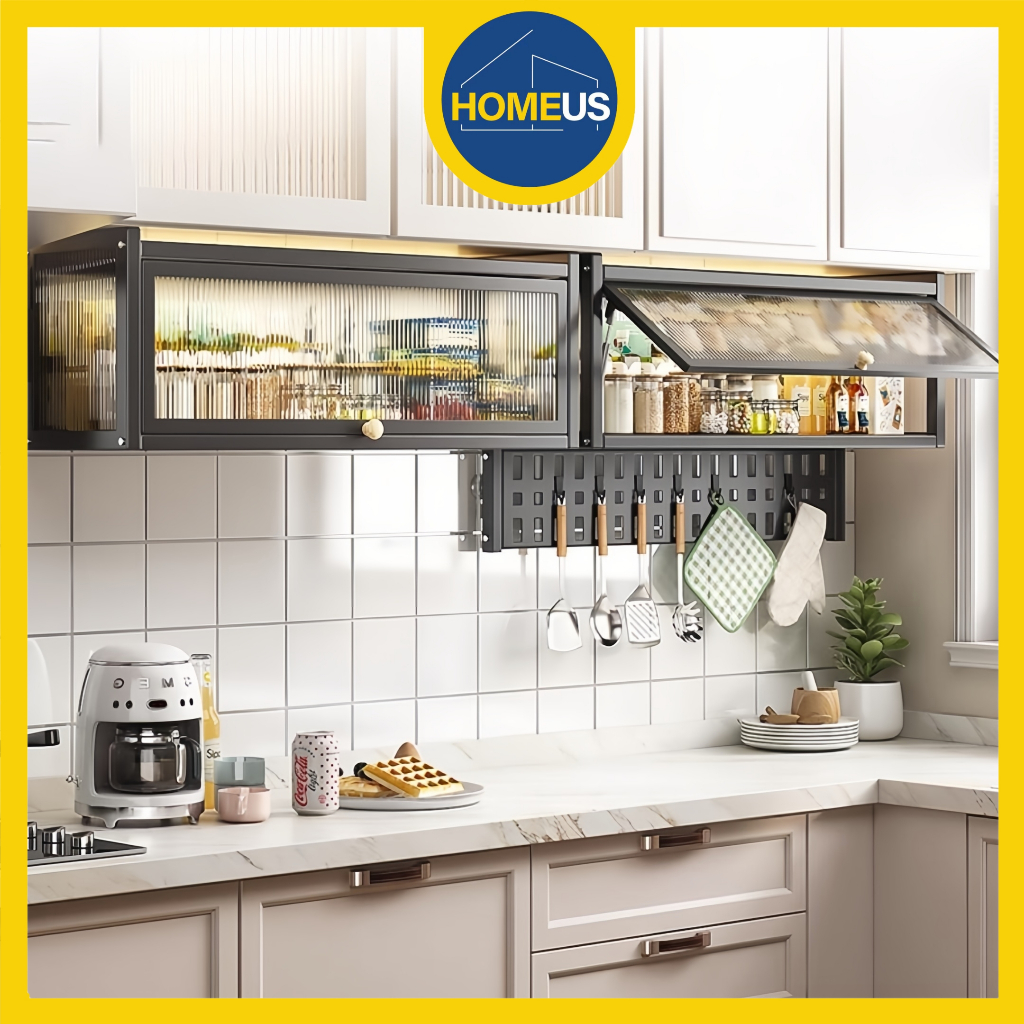 Jual Homeus Lemari Dapur Gantung Lemari Dinding Dapur Rak Gantung Dapur ...