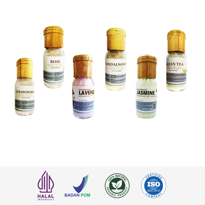 Jual Bath salt garam mandi spa kaki dengan bunga asli natural 150 gr ...
