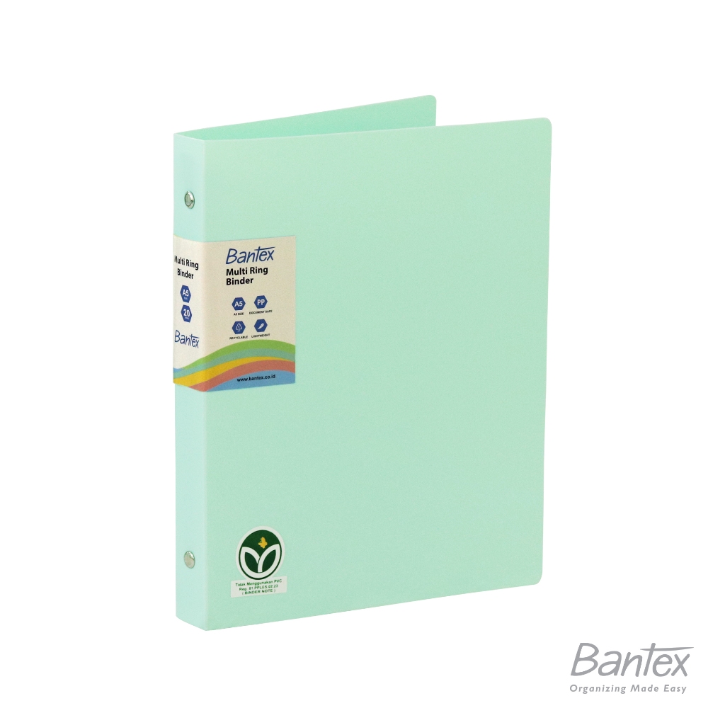 Jual Bantex New Trendy Multi Ring Binder A5 20 Ring - 3524 | Shopee ...