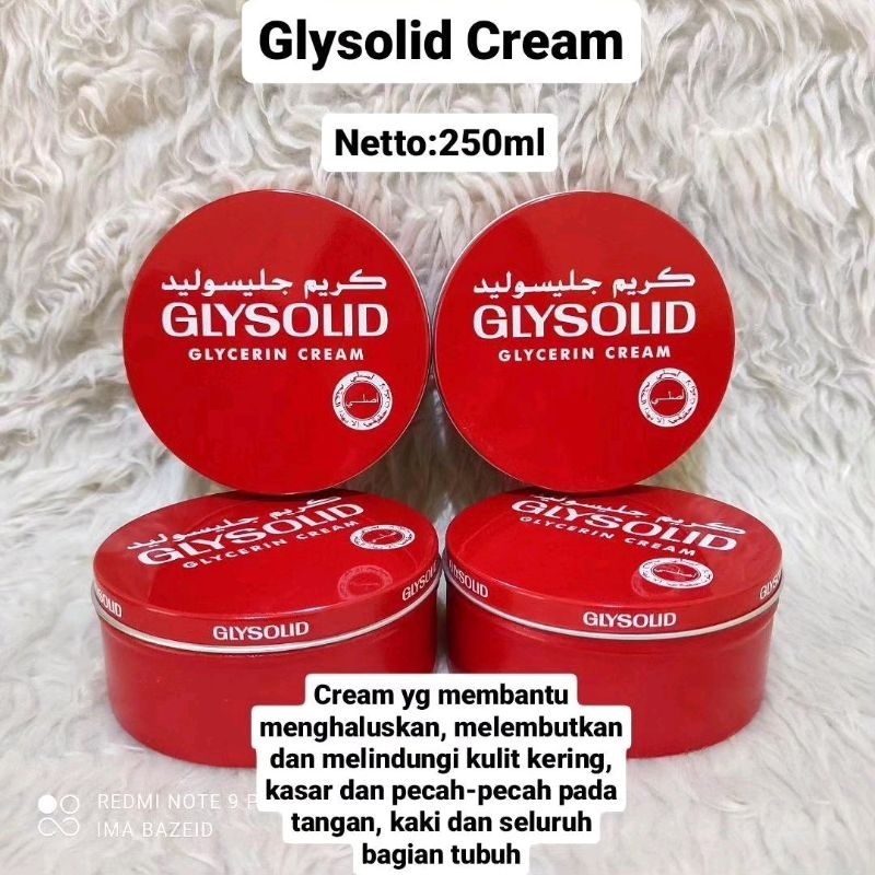 Jual Glysolid Cream 250ml original arab Saudi glisolid crem | Shopee ...