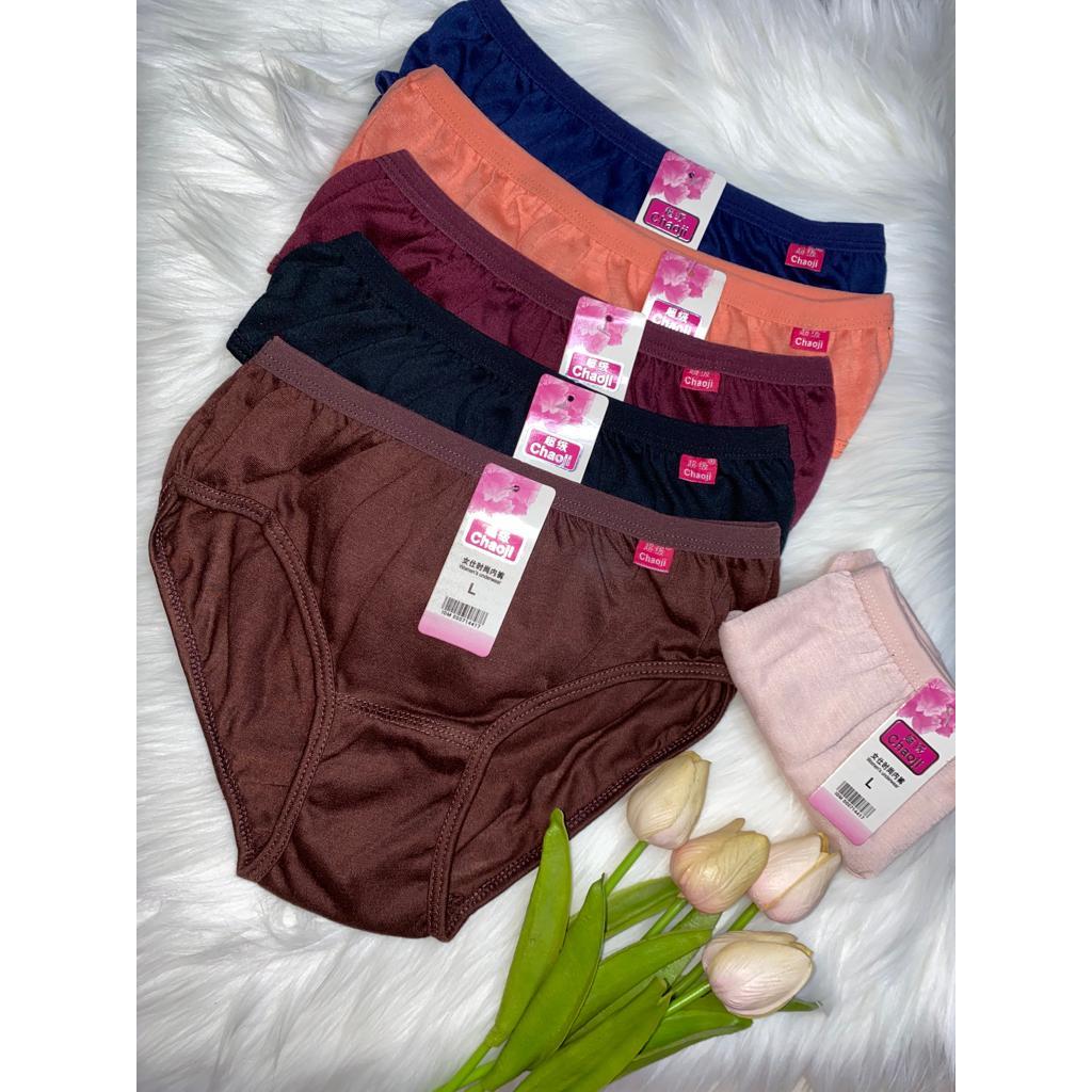 Jual celana dalam wanita 6 pcs merk CHAOJI kode 3300 | Shopee Indonesia