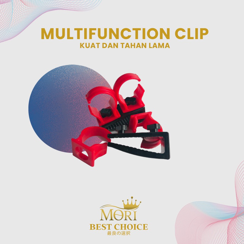 Jual MORI MULTI FUNCITION CLIP KLIP MULTI FUNGSI PENJEPIT LAMPU ...