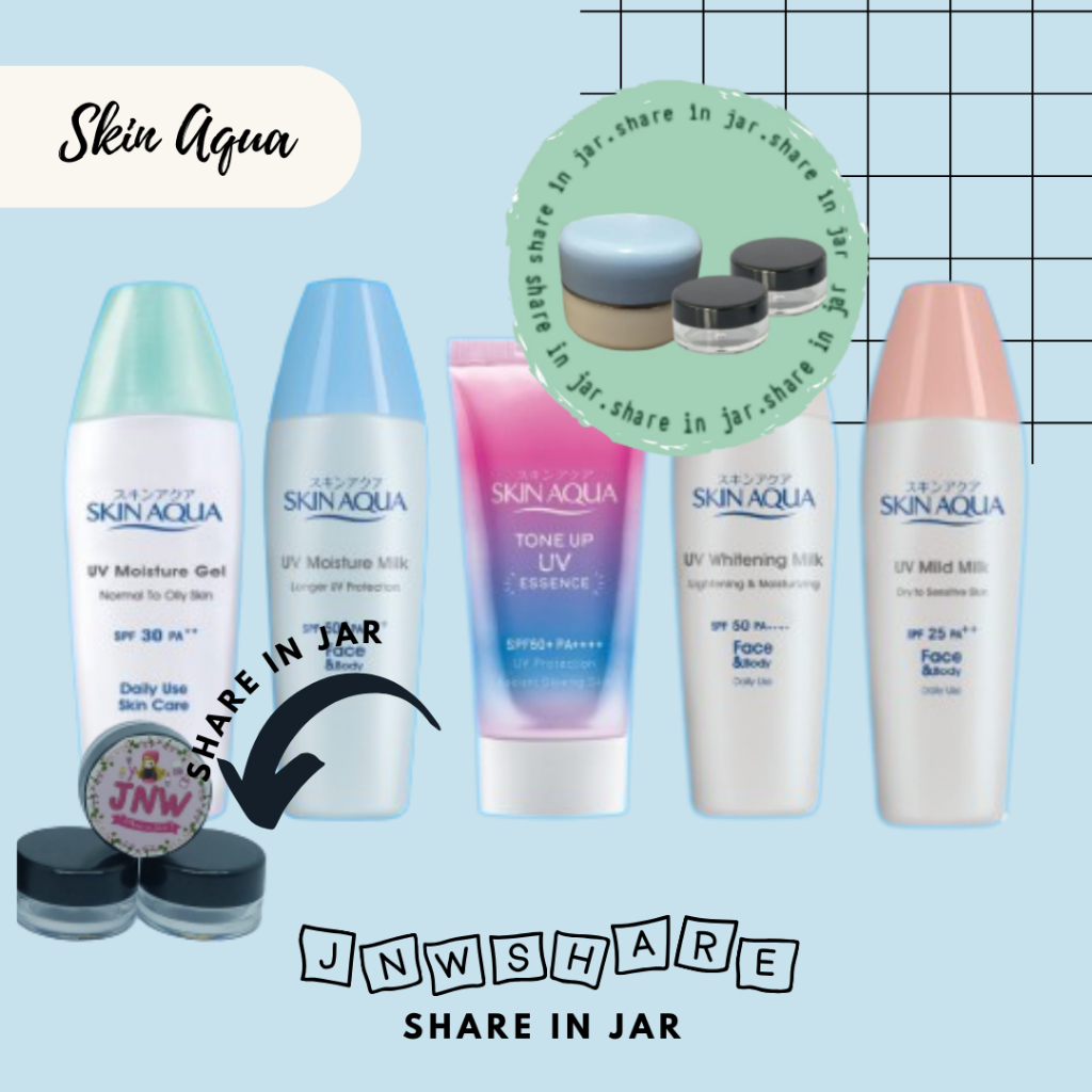 Jual [SHARE BUKAN FULLSIZE]JNW SKIN AQUA Tone Up UV Essence | UV ...