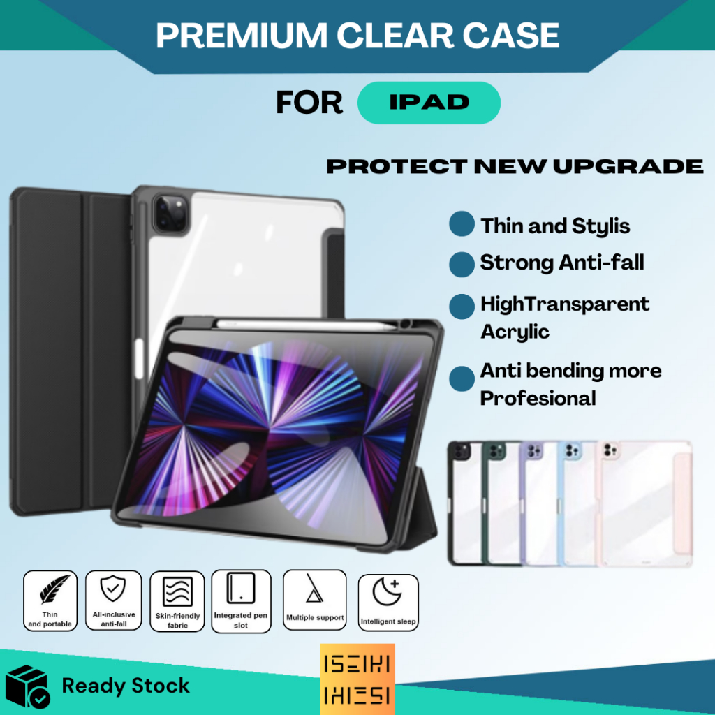 Jual (ISEIKI) Case Ipad Acrylic HD Transparent Akrilik IPAD Air 5 ...