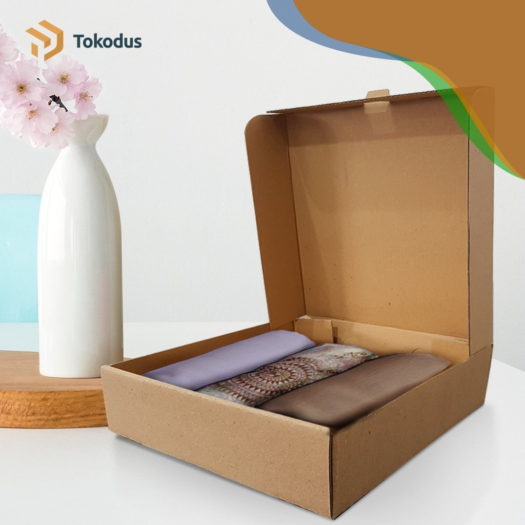 Jual Kardus Pizza / Dus Hampers / Box Die Cut uk 20 x 20 x 5 cm ...