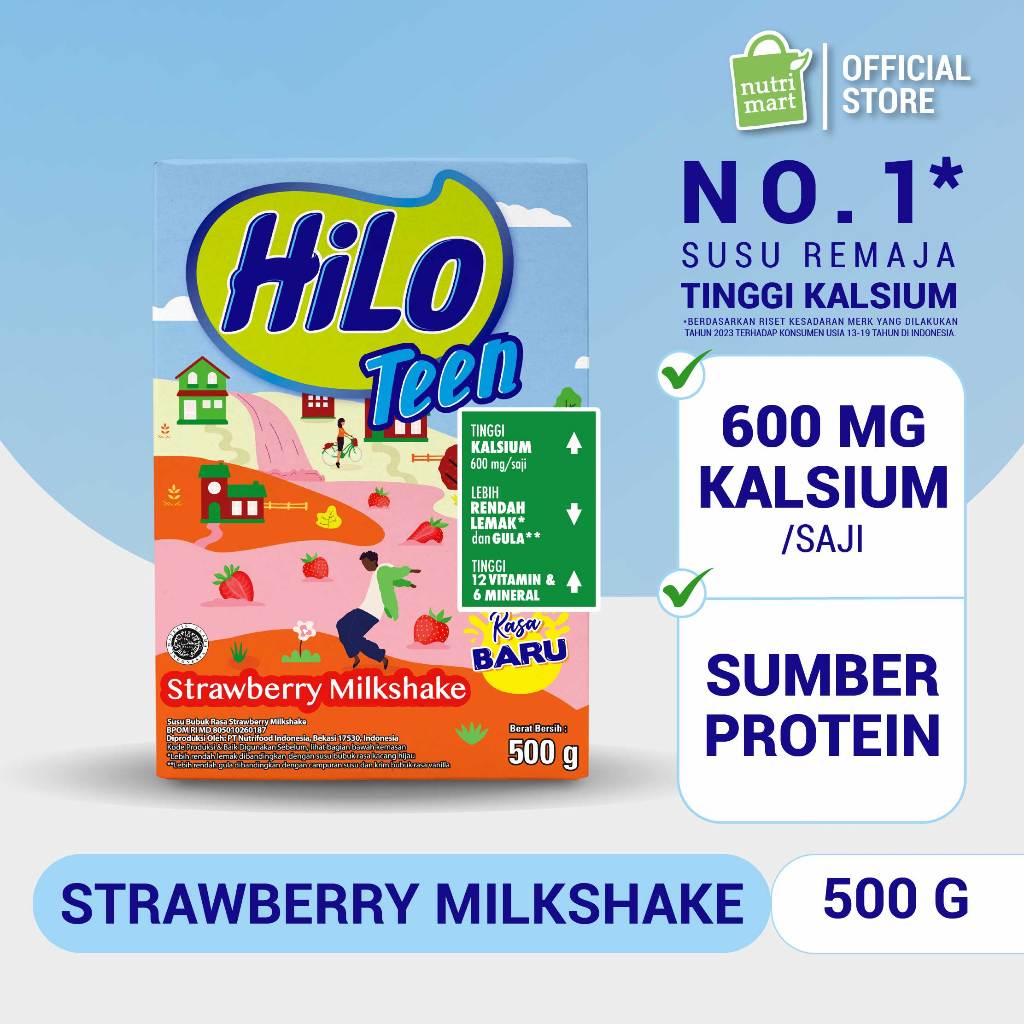 Jual HiLo Teen 500g - Susu Tinggi Kalsium Lebih Rendah Lemak - Pilih ...