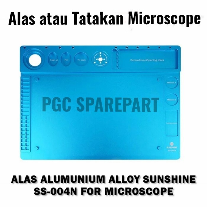 Jual Alas Alumunium Alloy Sunshine SS-004N di Miksroskop / Alat Servis ...