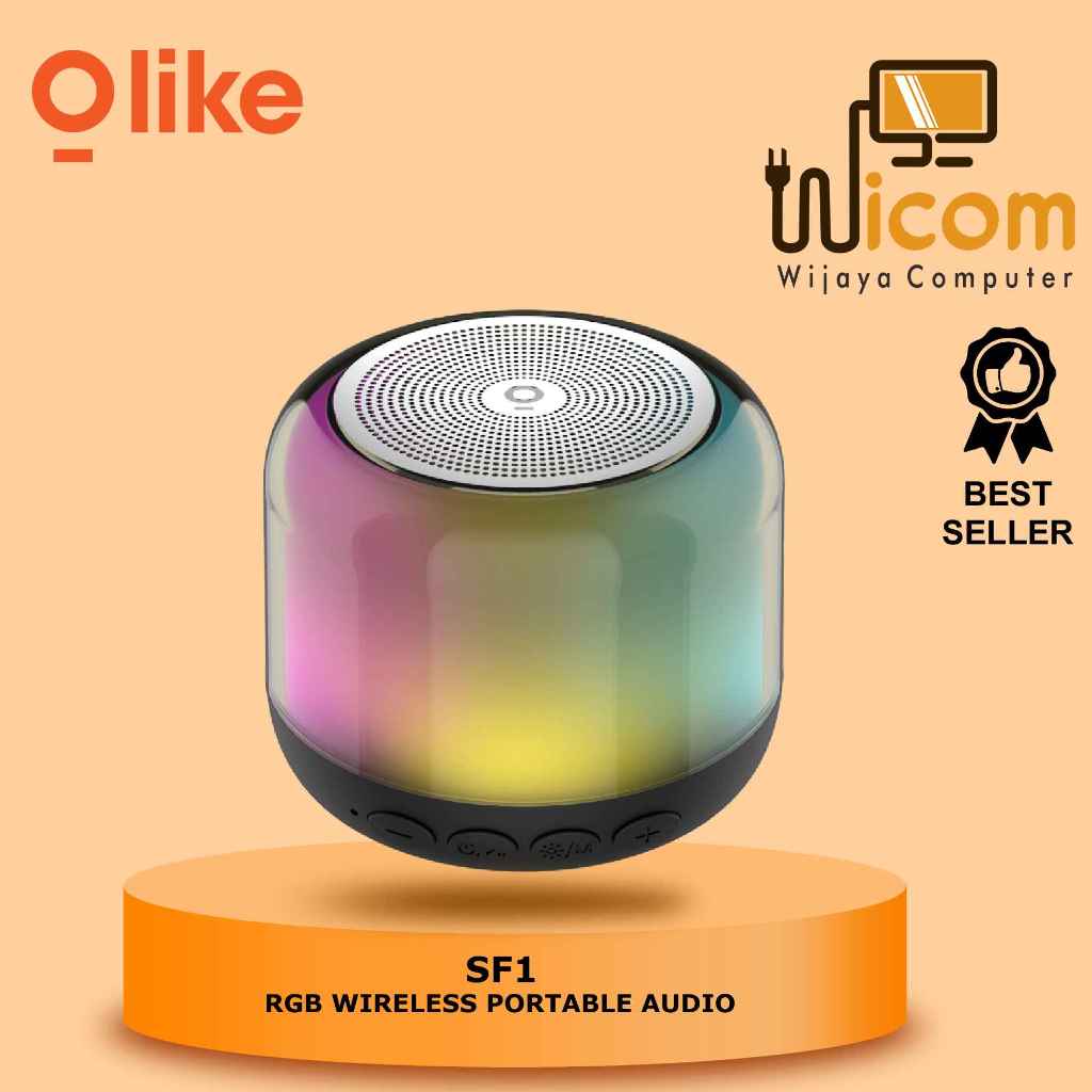 Jual Olike sf1 Speaker Blutooth RGB Portable Wireless Light Smart TWS ...
