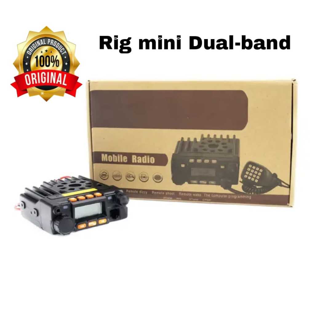 Jual Radio Rig Mini Dualband Vhf/Uhf | Shopee Indonesia