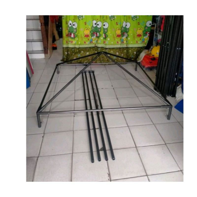 Jual Rangka Tenda saja ukuran 1,5 x 1,5 Dan 2x2 | Shopee Indonesia