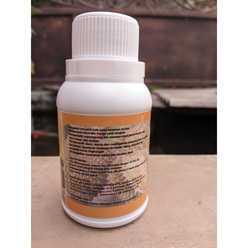Jual Pupuk Organik Booster Durian cair 100 ml Perangsang dan Pelebat Buah Durian | Shopee Indonesia