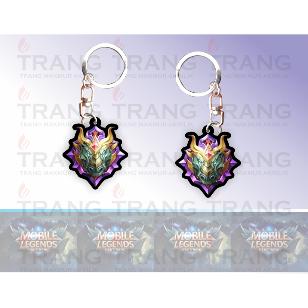 Jual Gantungan Kunci Akrilik Mobile Legends / Keychain Acrylic Mobile ...