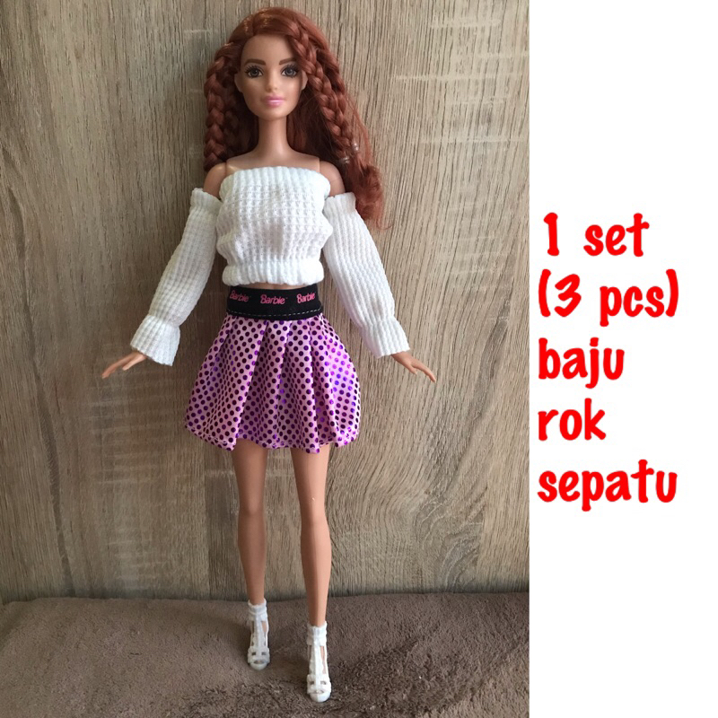 Jual baju barbie, rok barbie | Shopee Indonesia