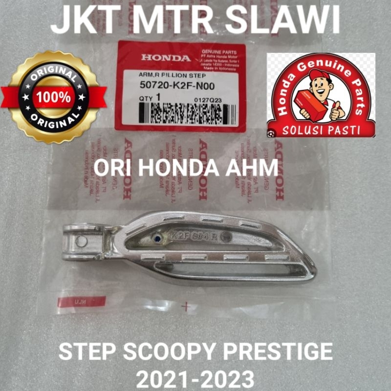 Jual STEP K2F PLATE BALL PER PIN arm R pillion step arm L pillion, step ...