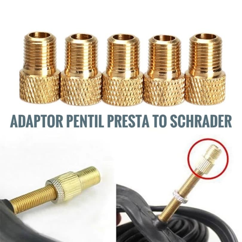 Jual Adaptor pompa sepeda fixie balap dan lipat dengan tipe ban dalam ...